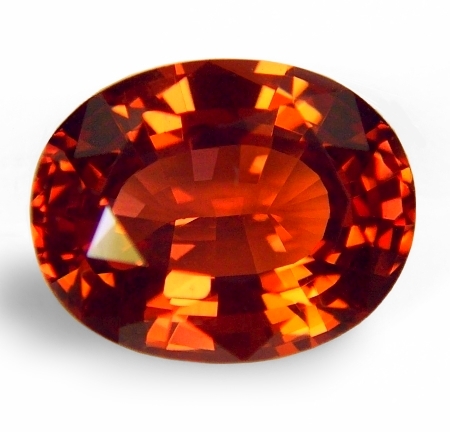 Astrological, Jyotish hessonite garnet or Gomed: for Ayurveda and Vedic ...