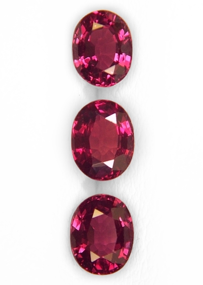 Unheated rubies for Vedic astrology, Ayurveda and healing