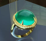 Astrological, Jyotish gemstones rings per Vedic astrology and Ayurveda